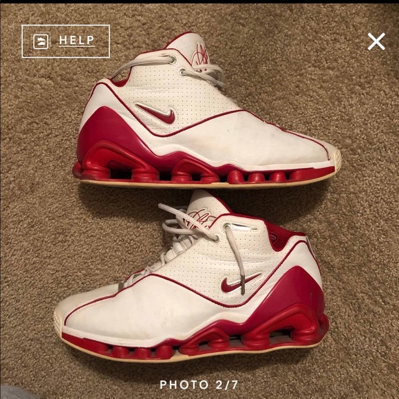 Nike | Shoes | Nike Shox Rare Vc Ii Varsity Red | Poshmark